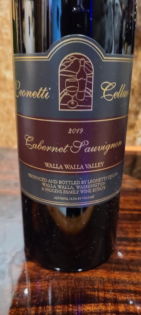 2019 Leonetti Cellar Cabernet Sauvignon Walla Walla Valley, USA ...