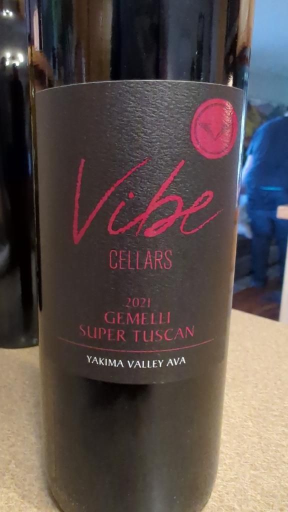 2022 Vibe Cellars Gemelli Super Tuscan, USA, Washington, Columbia ...