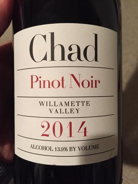 2014 Chad Pinot Noir Napa Valley, USA, California, Napa Valley ...