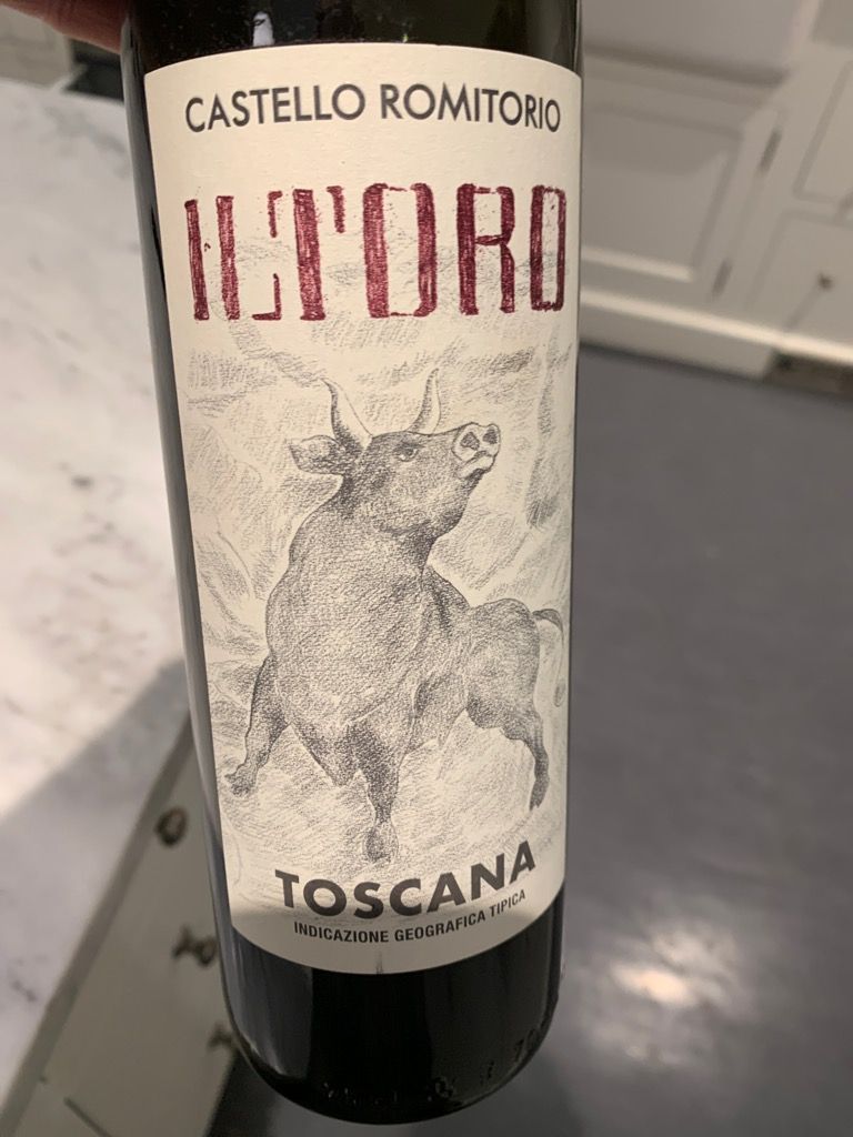 2015 Castello Romitorio Il Toro Toscana IGT, Italy, Tuscany, Toscana ...