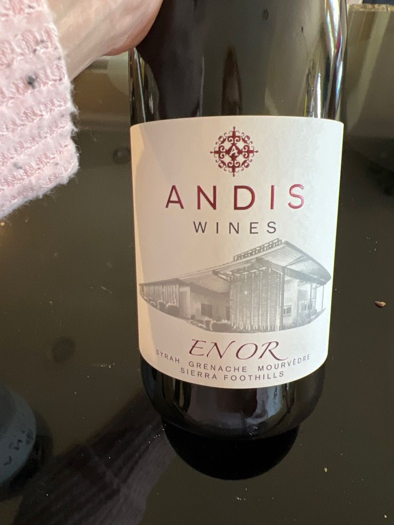 2019 Andis Wines ENOR, USA, California, Sierra Foothills - CellarTracker