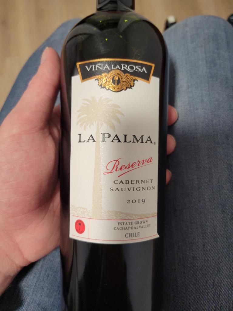 2019 Viña La Rosa Cabernet Sauvignon La Palma Reserva, Chile, Rapel ...