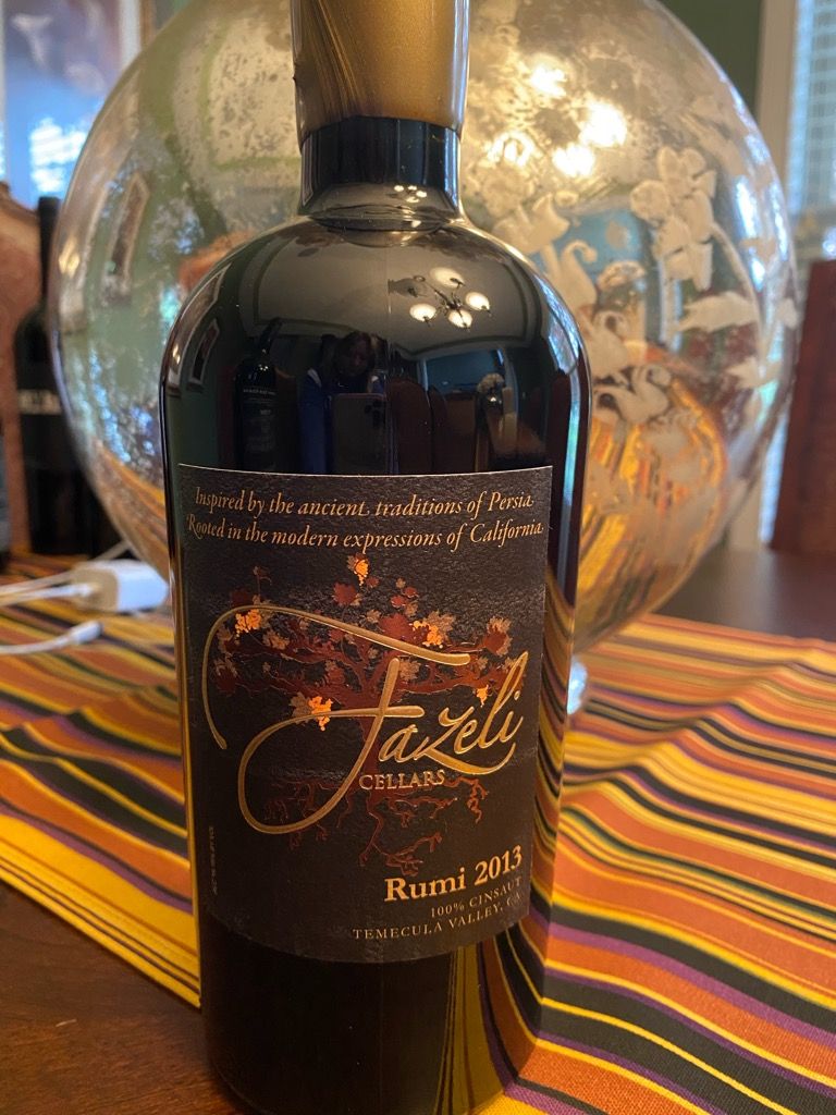 2013 Fazeli Cellars Cinsault Rumi Port, USA, California, South Coast ...