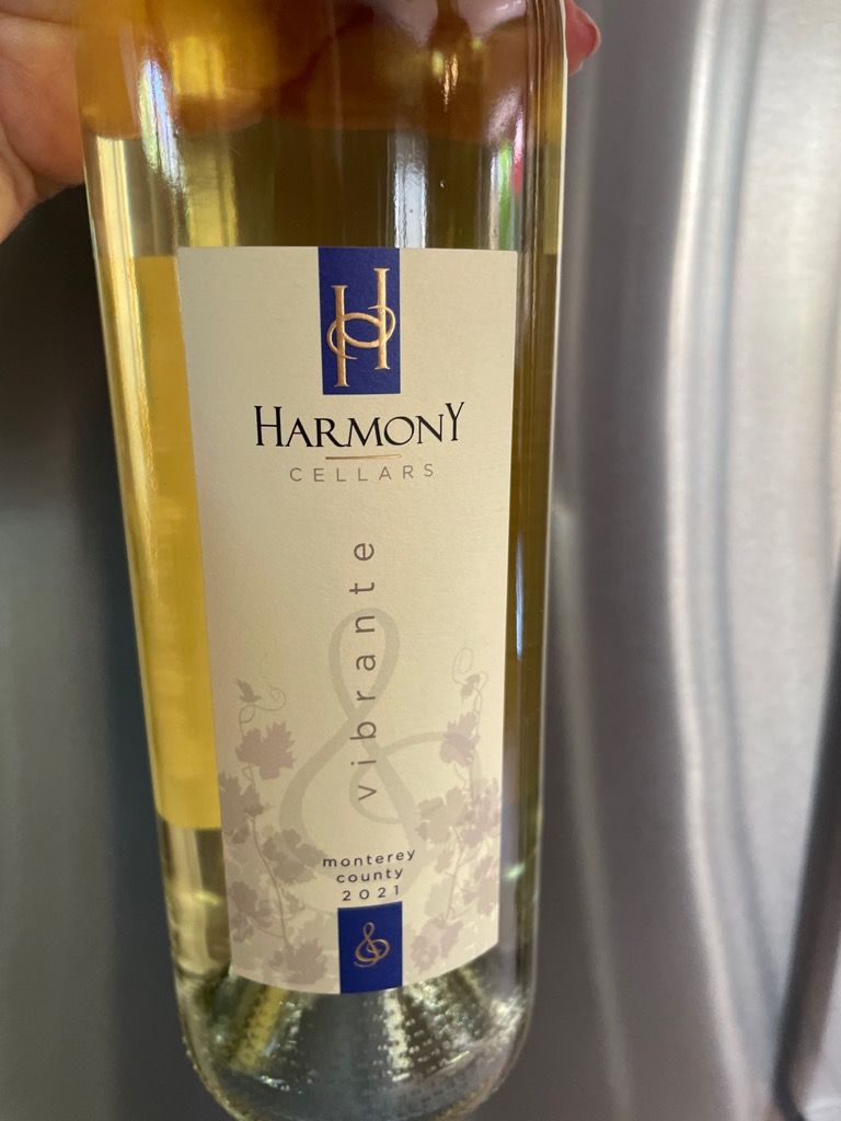 2021 Harmony Cellars "Vibrante", USA, California, Central Coast, Paso ...