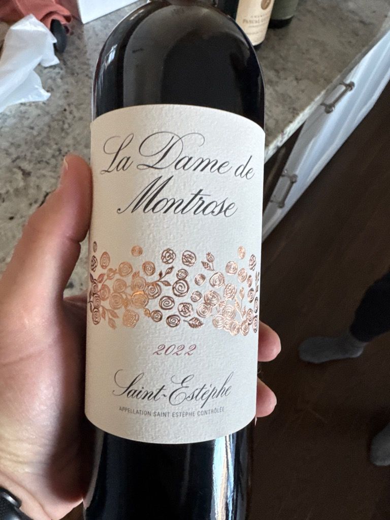 2022 Château Montrose La Dame de Montrose, France, Bordeaux, Médoc, St ...