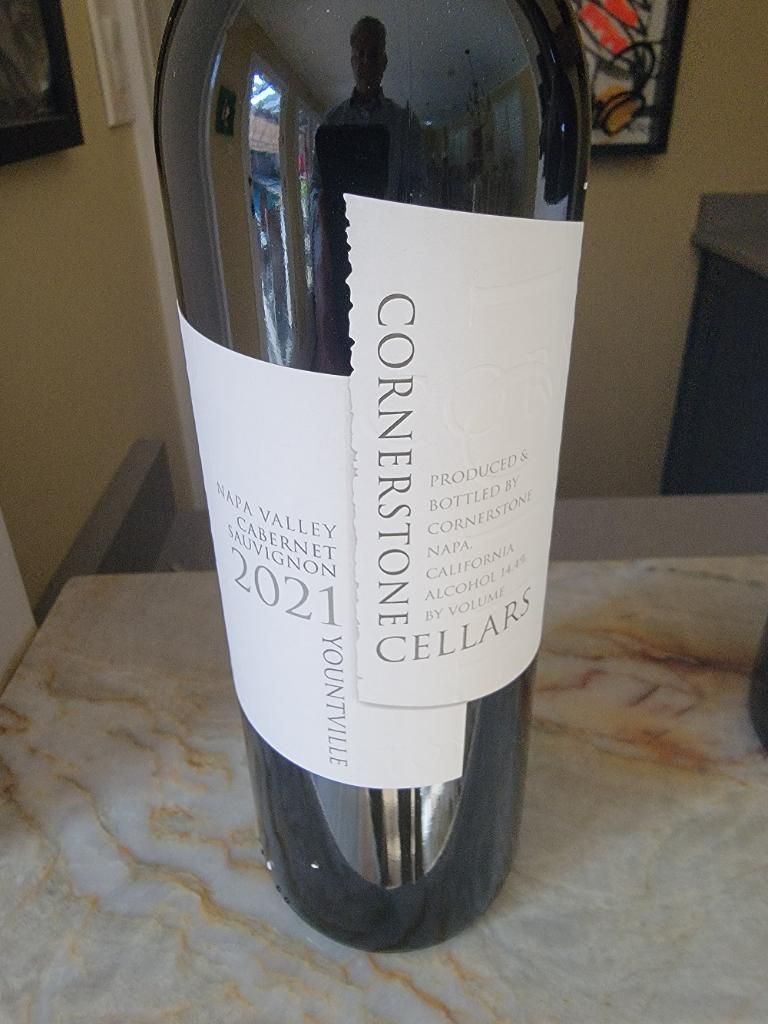 2021 Cornerstone Cellars Cabernet Sauvignon, USA, California, Napa ...