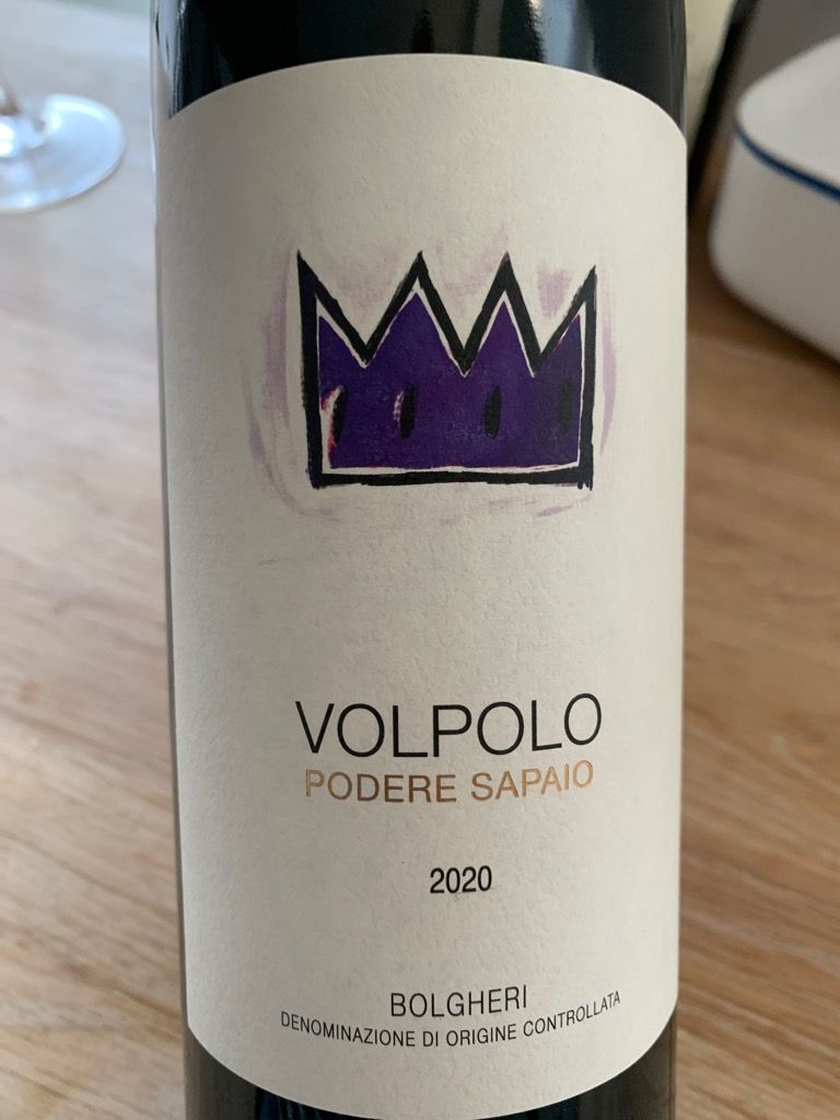 2020 Podere Sapaio Volpolo, Italy, Tuscany, Bolgheri - CellarTracker