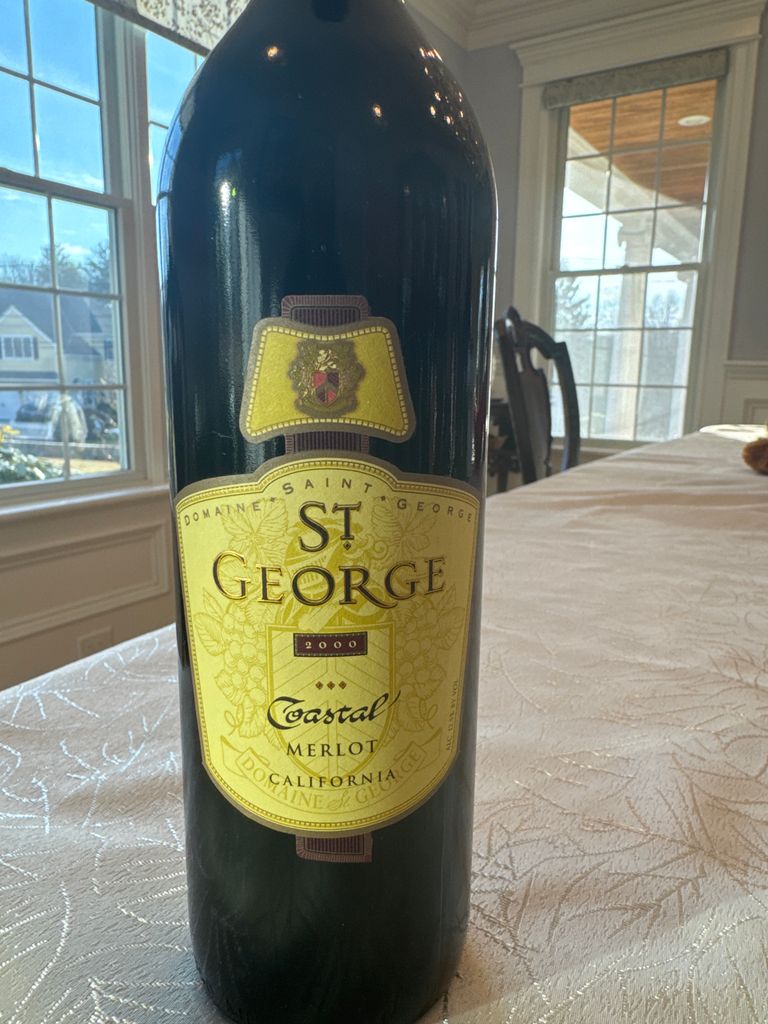 2000 Domaine St. George Merlot Select Reserve, USA, California, Sonoma ...