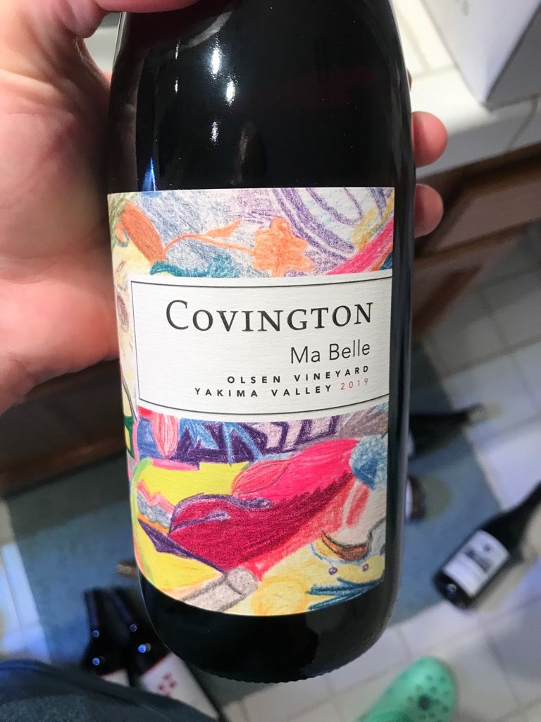 2021 Covington Cellars Ma Belle Olsen Estate Vineyard, USA, Washington ...