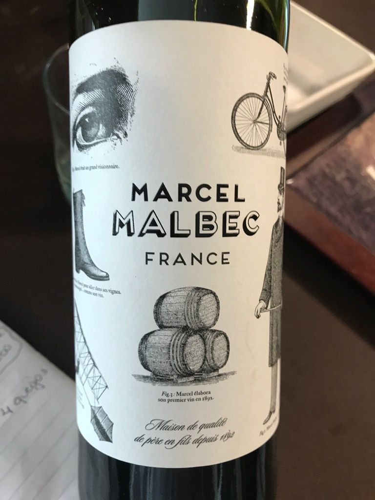 2019 S.A.R.L. Le Cèdre Diffusion Comté Tolosan Marcel Malbec, France ...
