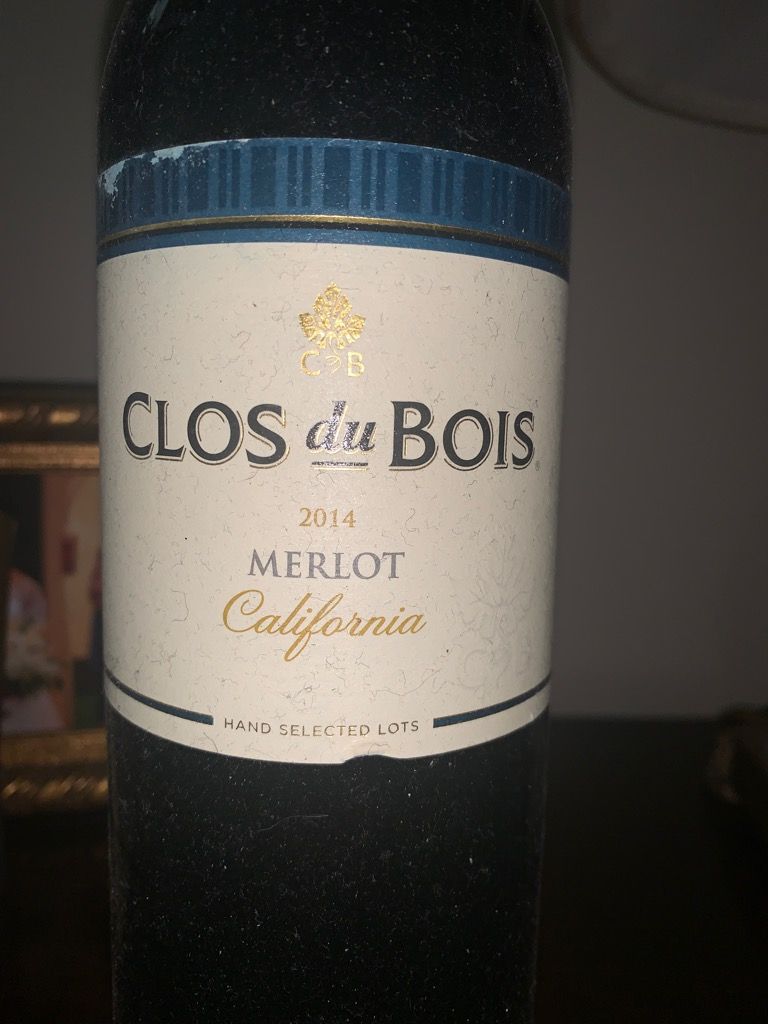 2014 Clos du Bois Merlot California, USA, California - CellarTracker