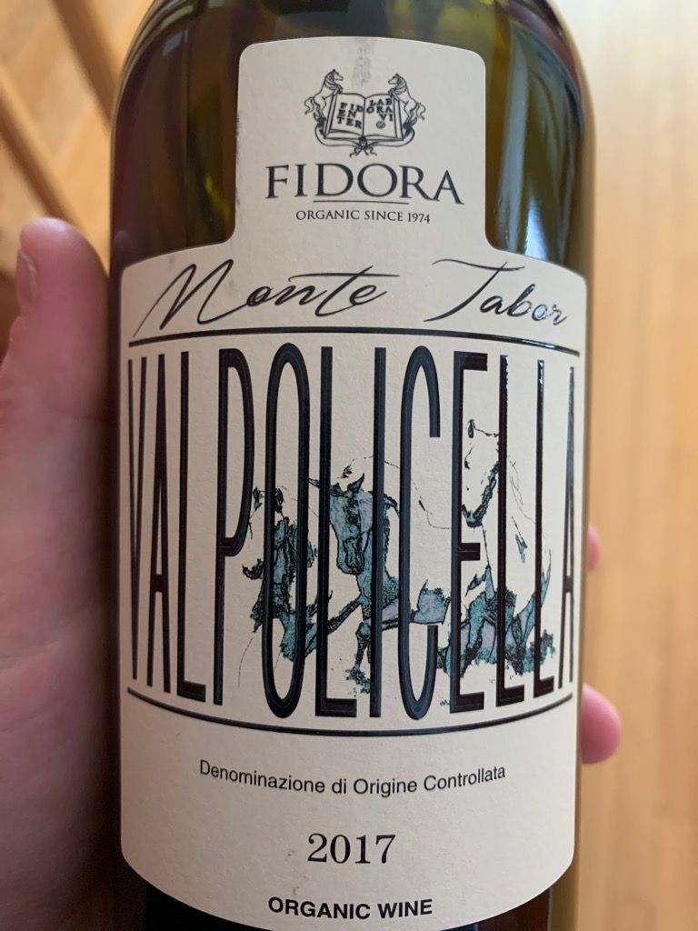 2017 Azienda Agraria Lorenzo Fidora Valpolicella Monte Tabor, Italy ...