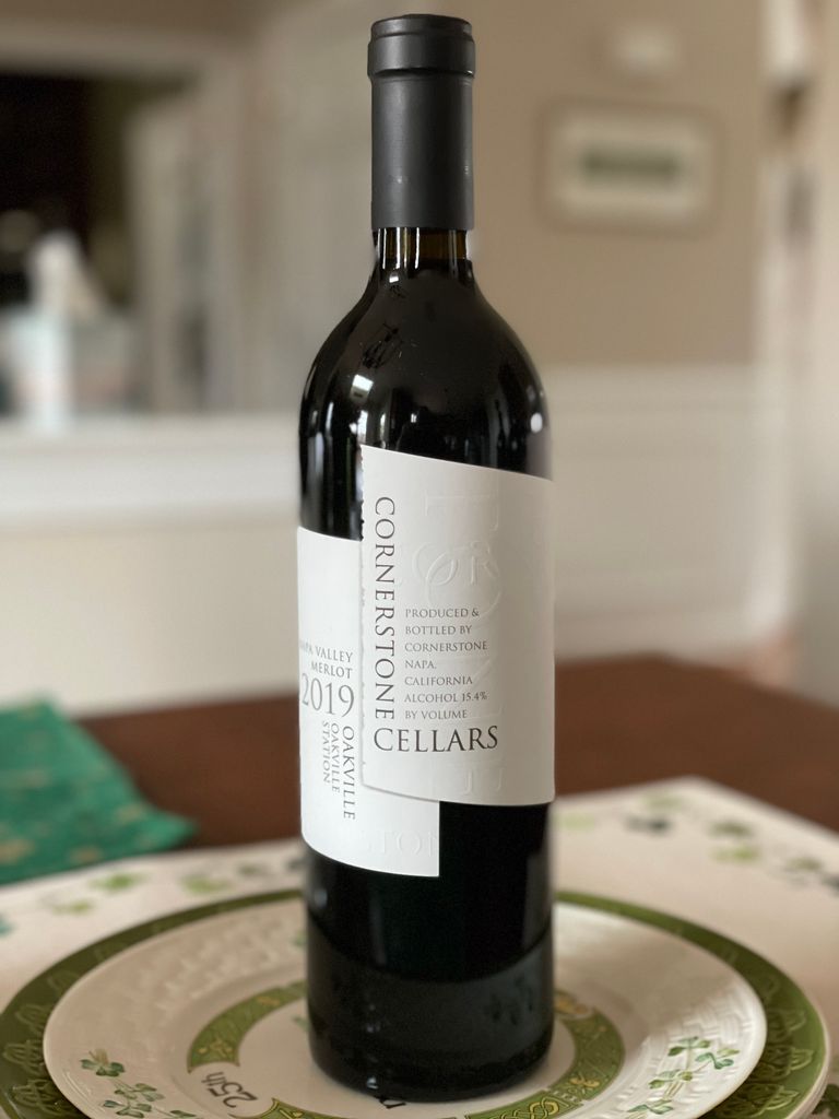 2019 Cornerstone Cellars Merlot Oakville Station, USA, California, Napa ...