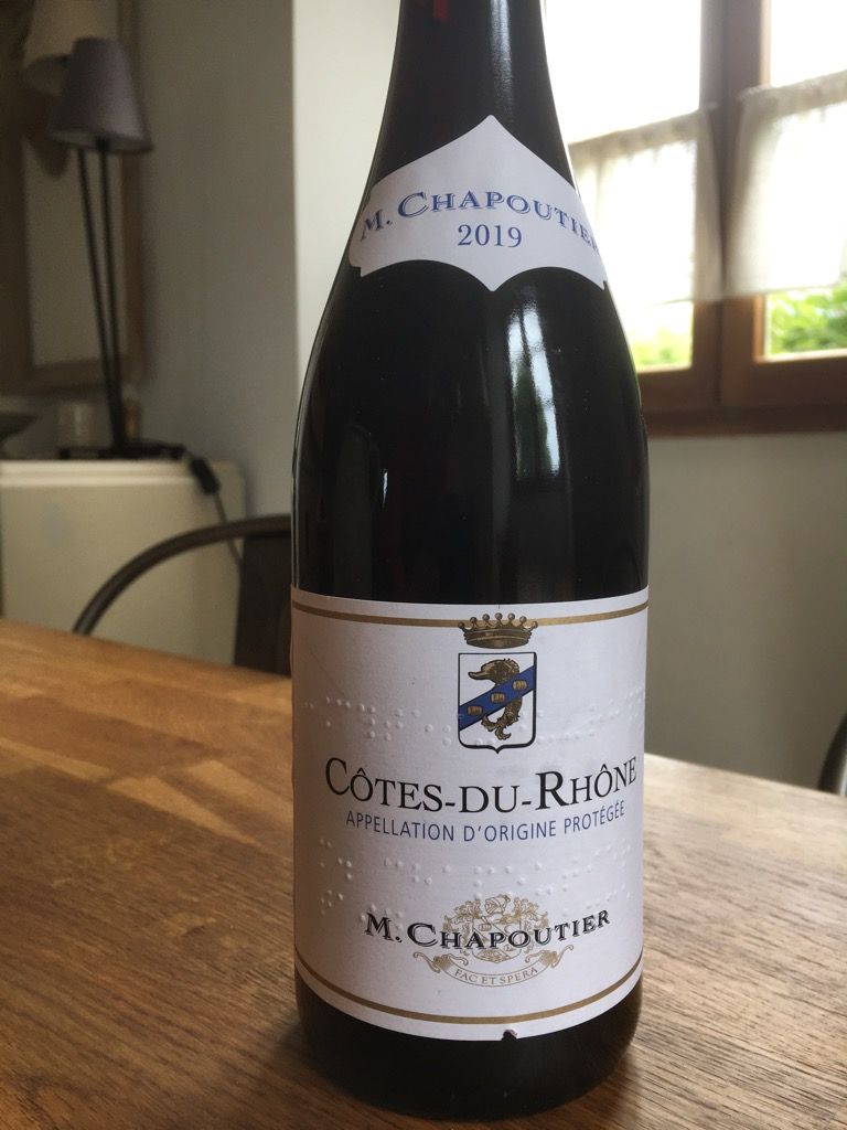 2019 M. Chapoutier Côtes du Rhône, France, Rhône, Southern Rhône, Côtes ...