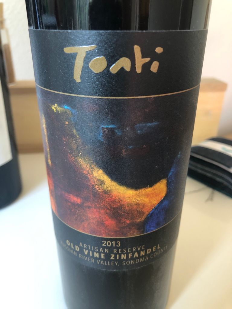 1990 Tonti Family Wines Zinfandel Reserve, USA, California, Sonoma ...