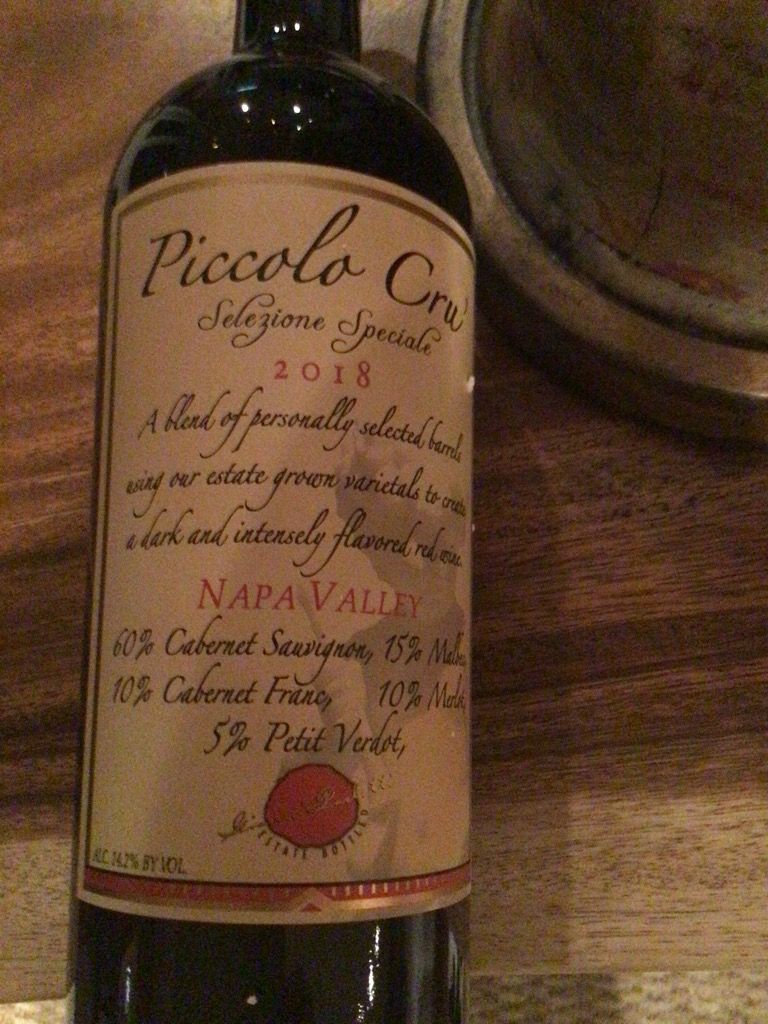 2013 Paoletti Piccolo Cru, USA, California, Napa Valley, Calistoga ...