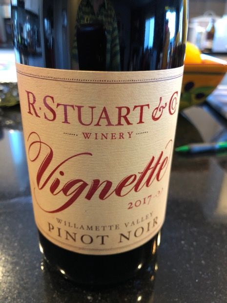 2017 R. Stuart & Co. Pinot Noir Vignette, USA, Oregon, Willamette ...