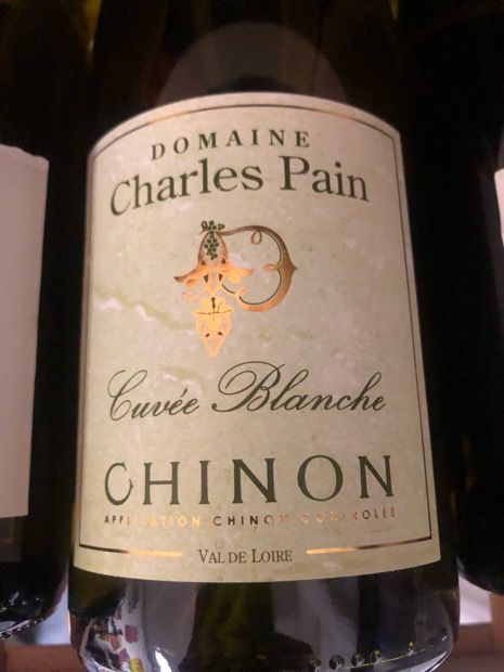 2010 Domaine Charles Pain Chinon Cuvée Blanche, France, Loire Valley ...