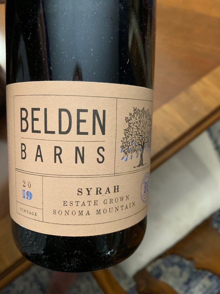 2019 Belden Barns Syrah, USA, California, Sonoma County, Sonoma ...