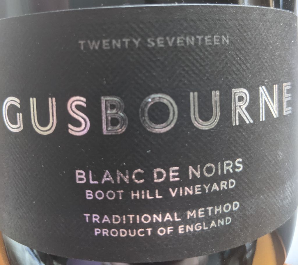 2017 Gusbourne Blanc de Noirs Boot Hill Vineyard, United Kingdom ...