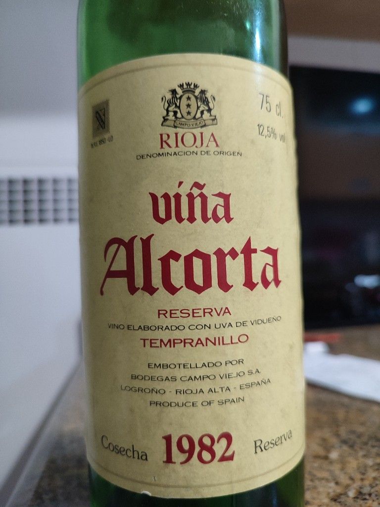 1976 Juan Alcorta Rioja Reserva, Spain, La Rioja, Rioja - CellarTracker