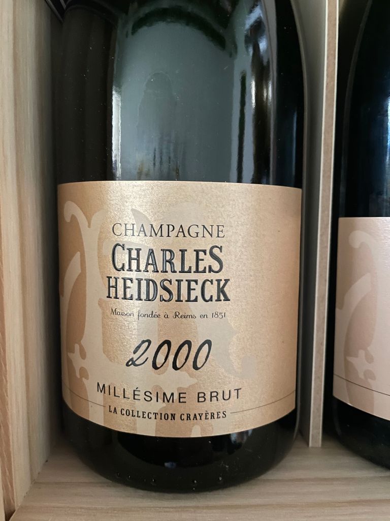 2012 Charles Heidsieck Champagne Brut Millésimé La Collection Crayeres ...