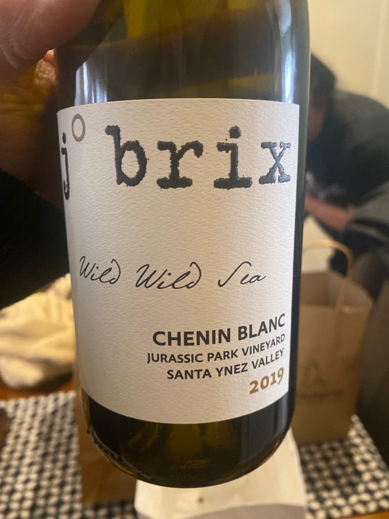 2020 J. Brix Chenin Blanc Wild Wild Sea Jurassic Park Vineyard, USA ...