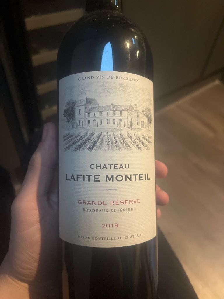 2023 Château Lafite Monteil Grande Réserve, France, Bordeaux, Bordeaux ...