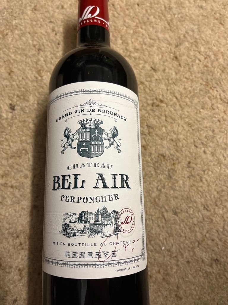 2020 Château Bel-Air Perponcher Reserve, France, Bordeaux - CellarTracker