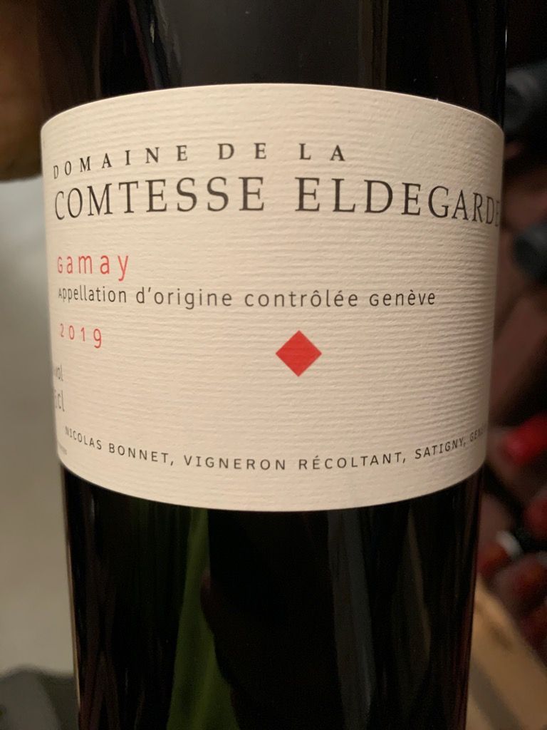 2022 Comtesse Eldegarde Gamay, Switzerland, Genève - CellarTracker