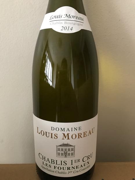 2014 Domaine Louis Moreau Chablis 1er Cru Les Fourneaux, France ...