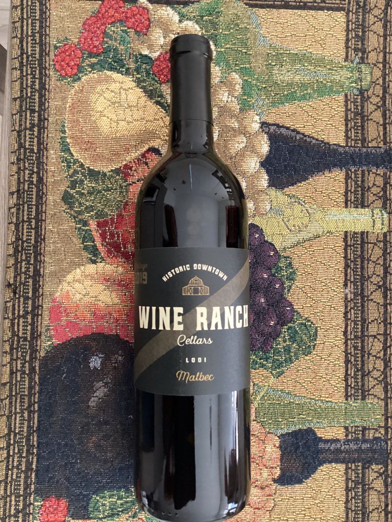 2019 Wine Ranch Cellars Malbec, USA, California, Central Valley, Lodi ...