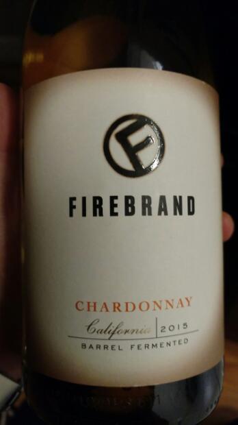 2015 Firebrand Wines Chardonnay, USA, California - CellarTracker