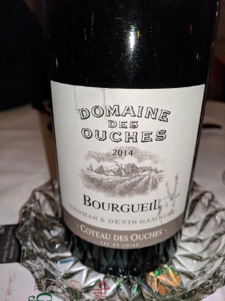 2015 Domaine des Ouches Bourgueil, France, Loire Valley, Touraine ...