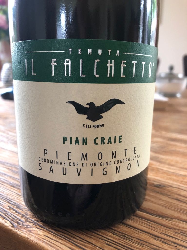 2019 Tenuta il Falchetto Piemonte Pian Craie Sauvignon, Italy, Piedmont ...