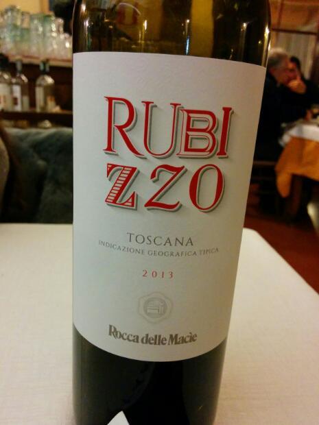 2011 Rocca delle Macìe Sangiovese Rubizzo Toscana IGT, Italy, Tuscany ...