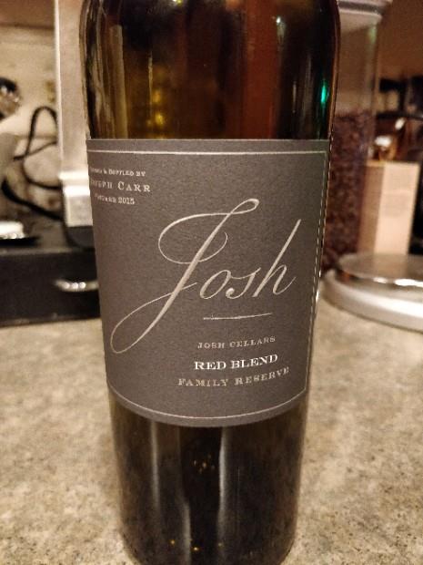 2015 Josh Cellars Red Blend Family Reserve, USA, California, Central ...