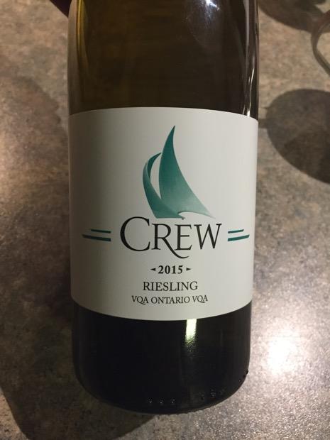2014 Colchester Ridge Estate Winery Riesling Crew, Canada, Ontario ...