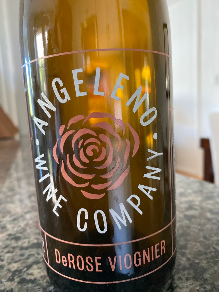 2024 Angeleno Wine Company DeRose Viognier, USA, California, South ...