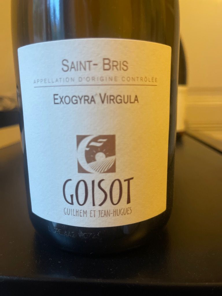 2022 Guilhem et Jean-Hugues Goisot Saint-Bris Exogyra Virgula, France ...