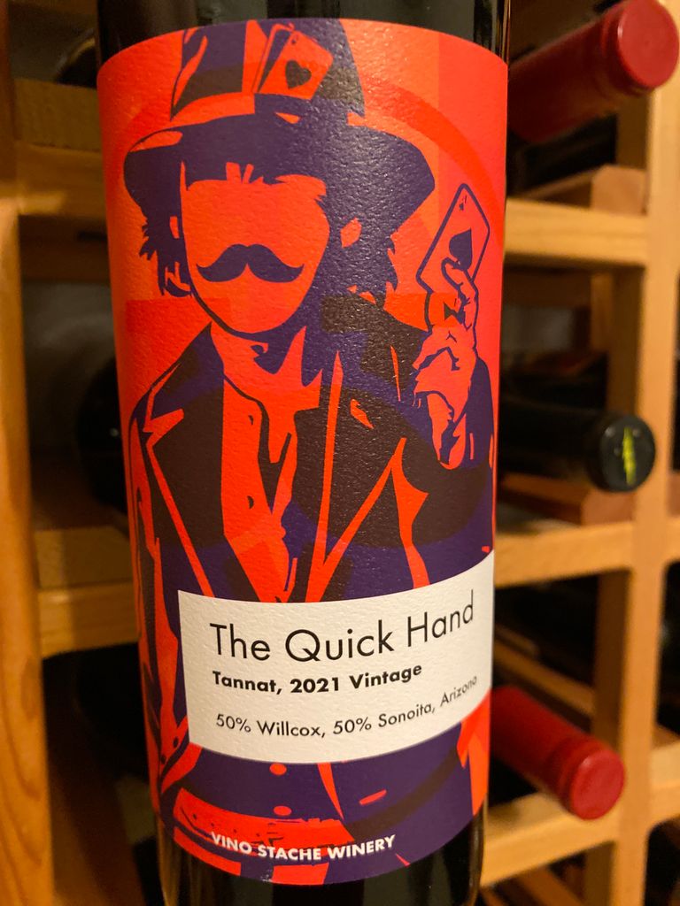 2021 Vino Stache Wine Tannat The Quick Hand, USA, Arizona - CellarTracker