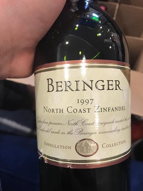 1997 Beringer Vineyards White Zinfandel Limited Vineyard, USA ...
