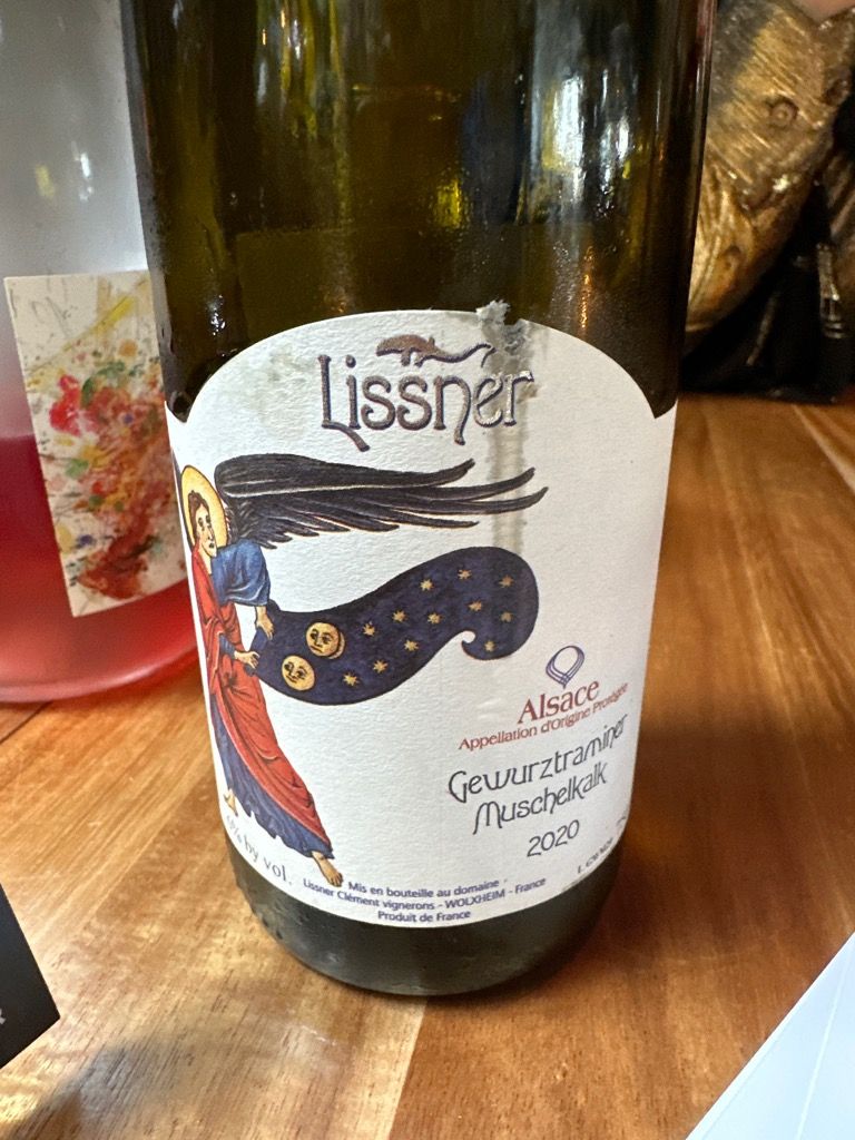 2019 Clément Lissner Gewurztraminer Muschelkalk, France, Alsace ...