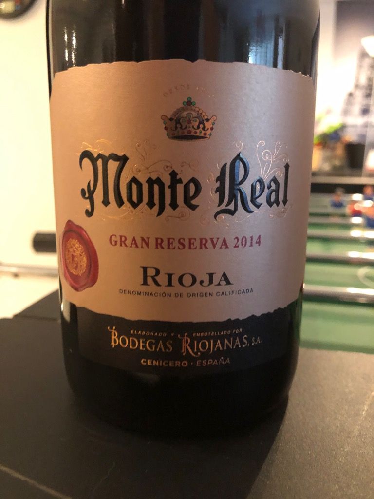 2014 Bodegas Riojanas Rioja Monte Real Gran Reserva, Spain, La Rioja ...
