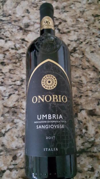2017 Onorio Umbria, Italy, Umbria - CellarTracker