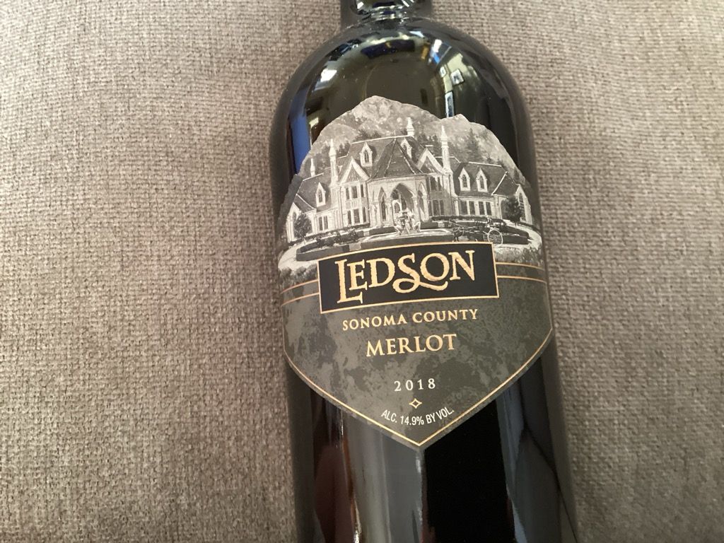 2018 Ledson Merlot Sonoma Valley, USA, California, Sonoma County ...
