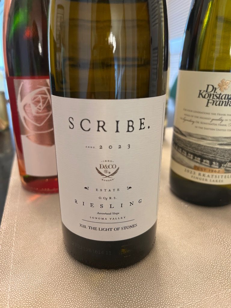 2024 Scribe Riesling Pétillant Naturel Arrowhead Slope, USA, California ...