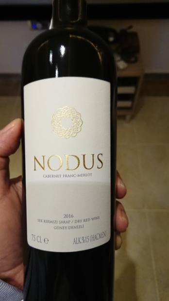 2016 Pamukkale Nodus Cabernet Franc-Merlot, Turkey, Western Anatolia ...