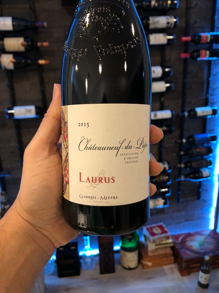 2015 Gabriel Meffre Châteauneuf-du-Pape Laurus, France, Rhône, Southern ...