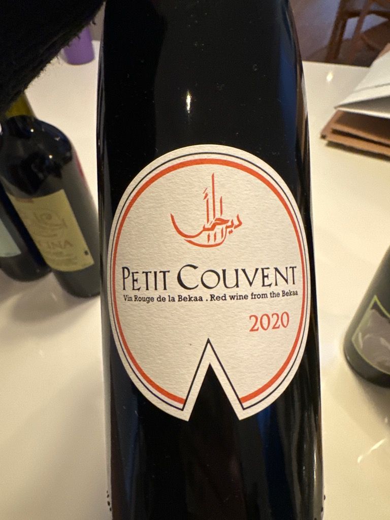 2020 Couvent Rouge Petit Couvent, Lebanon, Bekaa Valley - CellarTracker